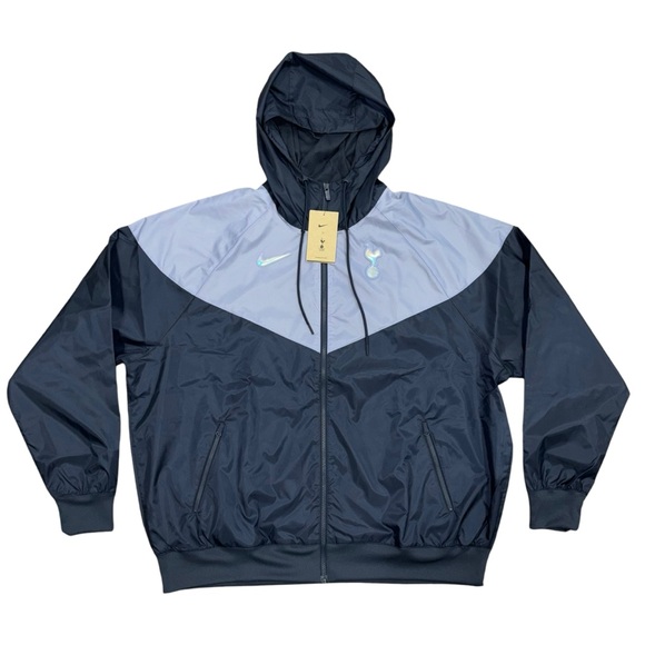 Nike | Jackets & Coats | Nike Tottenham Hotspur Blue Windrunner Jacket ...